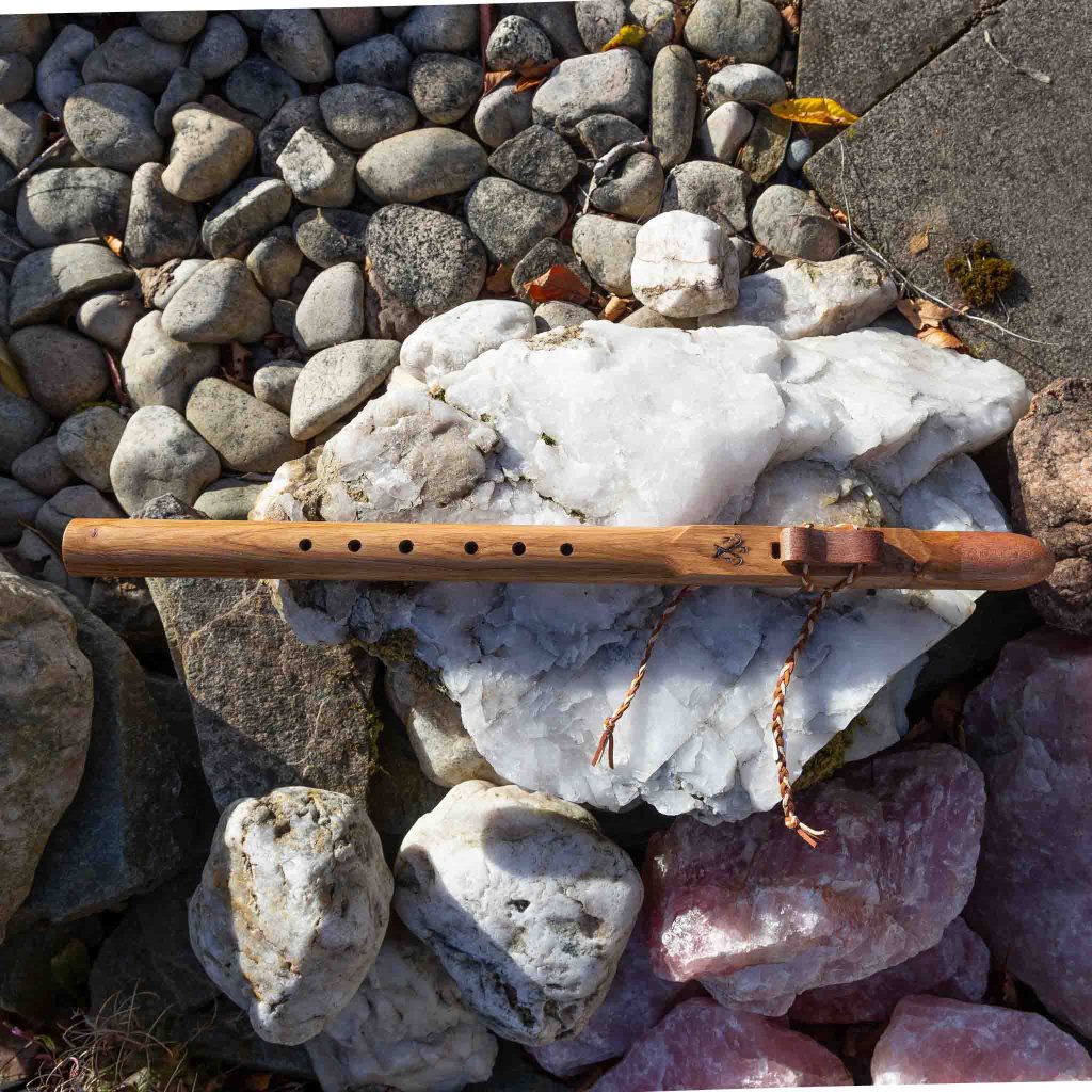 English Brown Oak Flute in F P243614 - Ros Simons